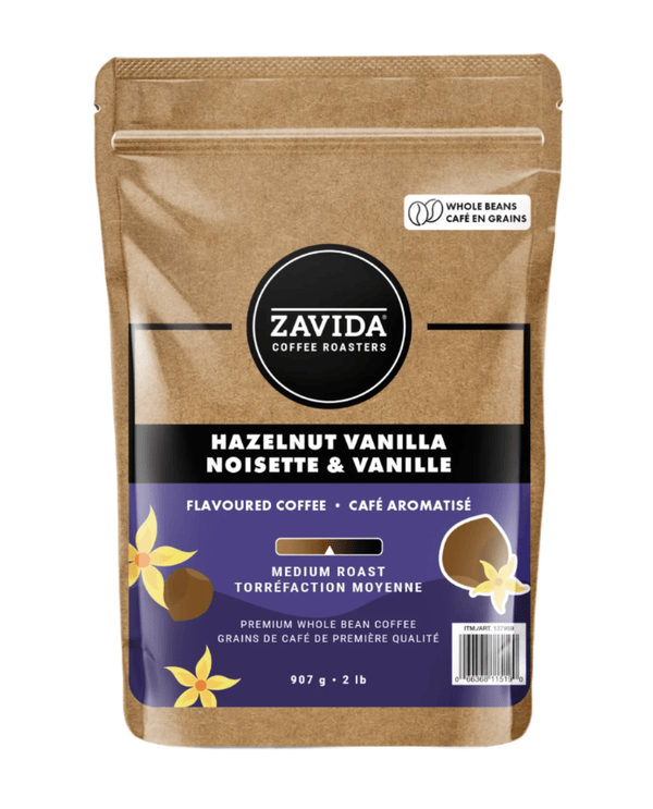 Hazelnut Vanilla Flavored Coffee | Zavida Coffee