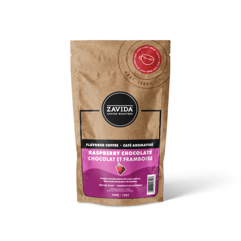 Raspberry Chocolate Flavored Coffee | Zavida Coffee